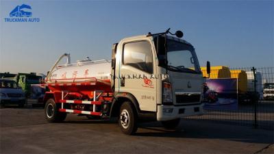 Cina Autocisterna di aspirazione del ³ del veicolo leggero 5M di Sinotruk HOWO per pulizia della città in vendita