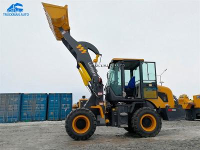 Cina macchinario della costruzione pesante 58kw 2 tonnellate di Front End Wheel Loader in vendita