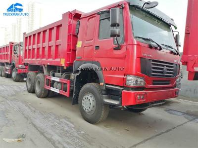Cina HW76 autocarro con cassone ribaltabile resistente della cabina 371HP 18m3 in vendita