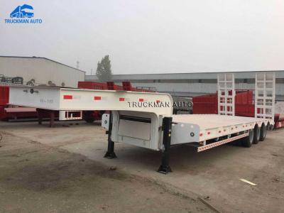 Cina Asse ad alta resistenza dell'acciaio 3 50 tonnellate di Lowboy di rimorchio dei semi in vendita