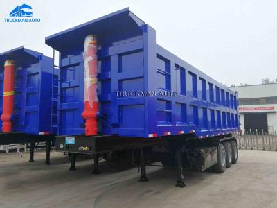 Cina trasporto della ghiaia del carbone di 60000kg 3 Axle Dump Trailer For Bauxite in vendita