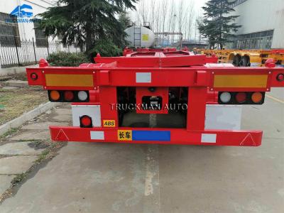 Cina Assi dello scheletro 3 40 piedi del contenitore di rimorchio dei semi in vendita