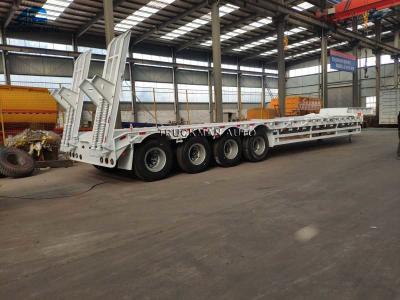 Cina rimorchio basso dei semi del letto 70000kg per l'escavatore Transit in vendita