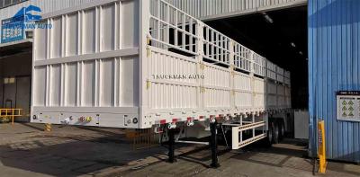Cina Q345 3 trasporto del coltivatore di Ton Fence Semi Trailer For dell'asse 60 in vendita
