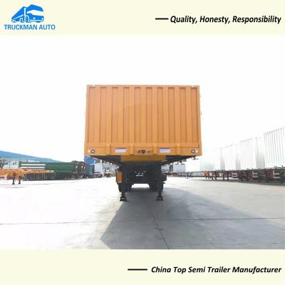 China 3 Axle Side Wall Good Fences Anhänger-Behälter-Anhänger für Transportunternehmen zu verkaufen