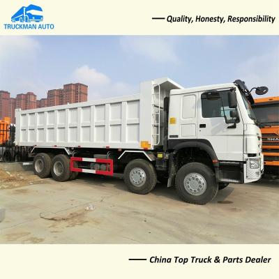 China 12 wiel 371HP SINOTRUK HOWO 50 van de Kipwagenton Vrachtwagen Te koop