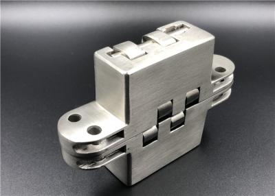 China Mortise Mount Concealed Invisible Hinges With Wide Stronger Connecting Arms for sale