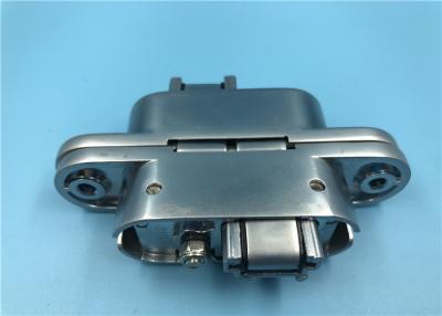 China Zinc Alloy Adjustable 3D 180 Degree Concealed Hinge Right Open 30x110 mm for sale