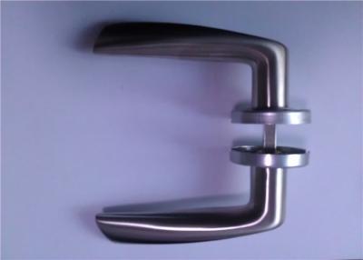China 304 Stainless Steel External Door Handles , Casting Solid Ss Door Handles for sale