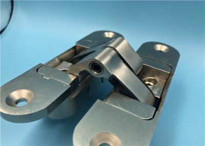 China Heavy Duty 3D Adjustable Concealed Hinges With Stainless Steel Connecting Arm for sale