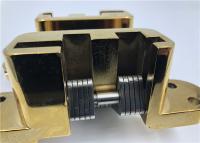China High Sensory Stainless Steel Concealed Hinges With PVD Surface Finishing for sale