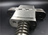 China Spring Closing Stainless Steel Concealed Hinges Polished Surface Finishing for sale