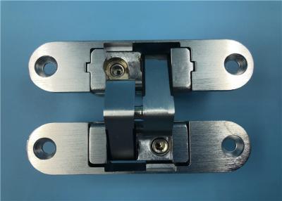 Cina Cerniera invisibile del supporto della mortasa di Chrome del raso per la porta residenziale del metallo in vendita