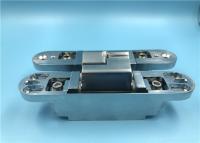 China Environmental Protecting 3D Concealed Hinges Satin Chrome Surface Finish for sale