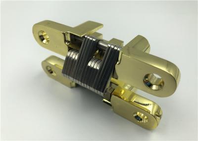 Cina Cerniere di porta nascoste placcate oro per le porte di legno solido di 30mm, porta a prova di fuoco in vendita