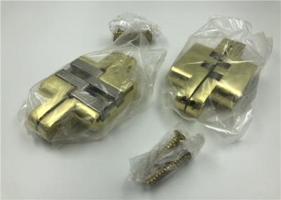Cina Cerniere di porta nascoste placcate oro per le porte di legno solido di 30mm, porta a prova di fuoco in vendita