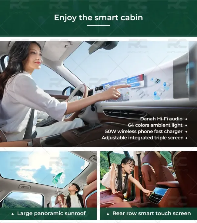 Voyah free hybrid ev car for sale 2024 new gas electric car voyah SUV China lantu suv