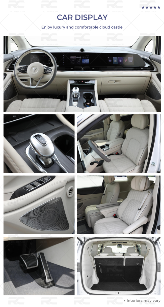 Voyah Dreamer Plug-In PHEV Large MPV Endurance Range 1231km 0-100km/H Acceleration Time 5.9s High Performace EV