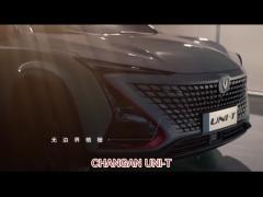 8 Speed 5 Door 5 Seat  Changan Uni T Used Electric Car 205km/H