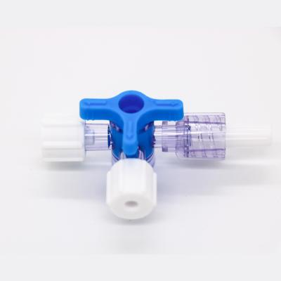 中国 Dehp Free Disposable Medical 3 Way Stopcock Luer Lock Valve 販売のため