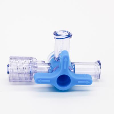 中国 High Standard Plastic 3 Way Stopcock Dehp Free Medical Sterile Disposable 販売のため