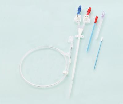 Cina Catetere temporaneo eliminabile di Kit Single Double Triple Lumen HD del catetere di emodialisi in vendita