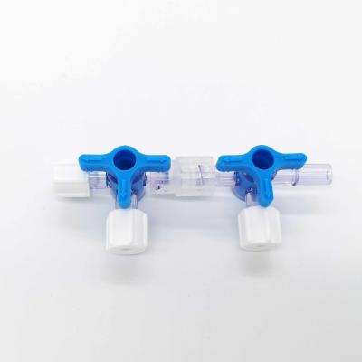 中国 使い捨て可能な外科プラスチック三方活栓のフロー制御のルアーの活栓弁 販売のため