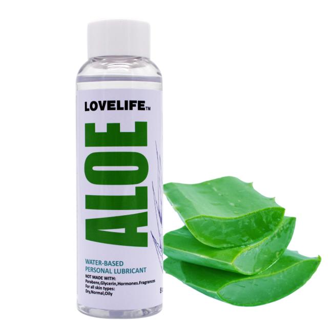 Organic Glide Natural Personal Lubricant for sensitive skin aloe vera water based lubricants