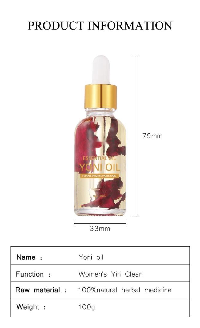 Massage Oil Female Private Care Steam Vaginal Yoni Essential Oils