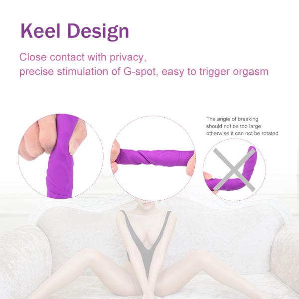 Quality Realistic Vibrator Sex Toys Long Thin Dildos For Women for sale