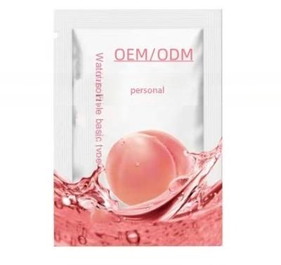 OEM 5ml water based lubricant sachets edible water base lubricant personal lubricant