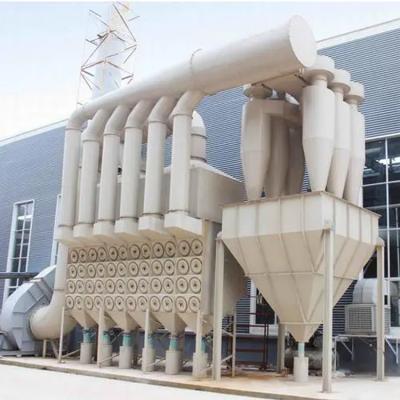 Cina Collettore di polvere superiore per impianti di batch di cemento Silo con dimensione minima delle particelle di 0,3 micron in vendita