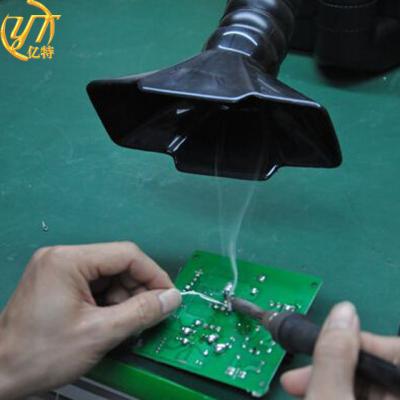 中国 設計付きの電圧380Vまたはカスタマイズされた単一吸着腕の溶接蒸気抽出機 販売のため