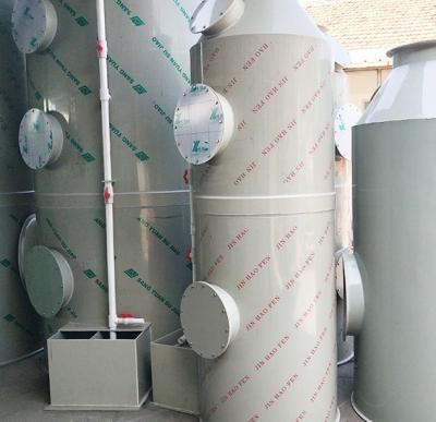 Cina Torre di assorbimento di gas chimici personalizzata che raggiunge l'efficienza di depurazione del 99,99% in vendita