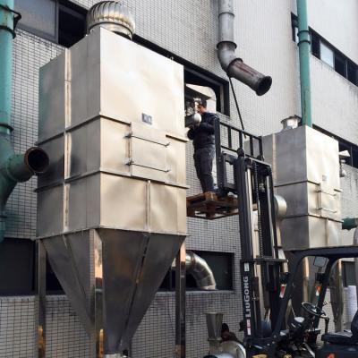Cina Filtrazione dell'aria Collettore di polveri di segatura di legno con 200 filtri estrattivi e cartuccia di filtro in vendita