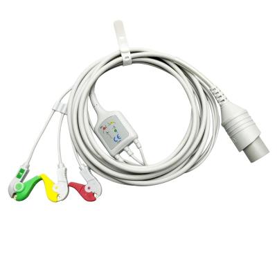 China Japanese Nihon Kohden Tec76121K7631C Integrated Three-Conductor Clip-On Medical Consumables Compatible European Standards for sale