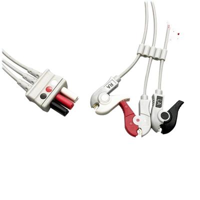 China Patient Monitor Compatible PM6800 T5 T6 T8 TECG Trunk Cable and Leads Medical Consumables CE Certified Class I 0.9M for sale