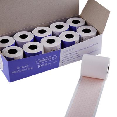 China Kangeryyou 50mm*20mm Thermal Printing Paper Medical Consumables for ECG Recording for sale