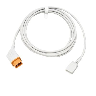 China Compatible With Nihon Konden 14Pin Utah 4pin Transformer Adapter IBP Cable Model White 3.5m CE Certified Class I for sale