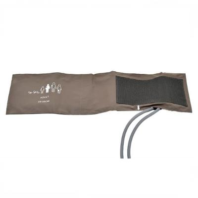 China Adult Size 23-33CM Brown TPU Airbag Reusable Blood Pressure Cuffs With 1.5L Lab Tubes CE Certified Class I Medical Device for sale