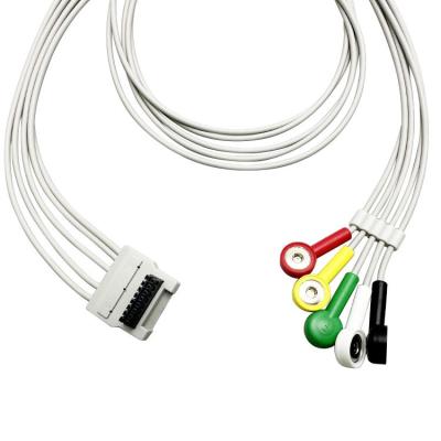 China Compatible With BTL-0816-Pin Five-Lead Holter Dynamic ECG Cable Medical Use for sale