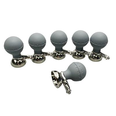 China Adult Multifunctional ECG Suction Ball 3mm/4mm Grey Matte Surface CE Certified Class II Medical Consumables Premium Quality for sale