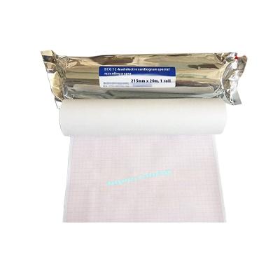 China Kangeryou 12-Lead ECG Thermal Printing Paper 215mm*20m Special Recording Class I 3-Year Shelf Life Manual Power Source for sale