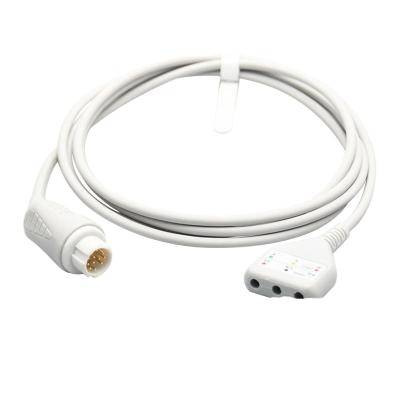 China Mek MP1000Mp600Mp500 9-Pin Integrated Five-Lead ECG Lead Wire Compatible and Ozone Disinfecting for sale