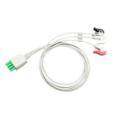 China Beijing Maibang MB8000 Hailiying Te-4000X Tel100 Dynamic Telemetry EOS Disinfecting Type Compatible 3-Lead Medical Consumables for sale