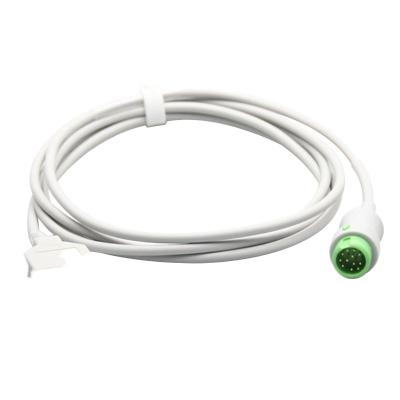 China Compatible With PM6000 T8 T5 IPM 12-Pin Three-Lead ECG Main Cable With EOS Disinfecting Type Medical Consumables for sale