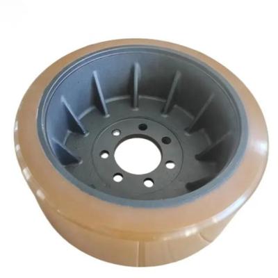 China ODM Forklift Spare Part Wheel 9815054219 R14 R16 Pu Drive Wheel for sale