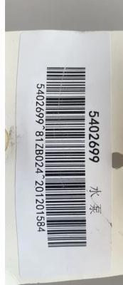 Cina Pompa del refrigerante diesel C5402699/5402699 della pompa idraulica del motore 6CT in vendita