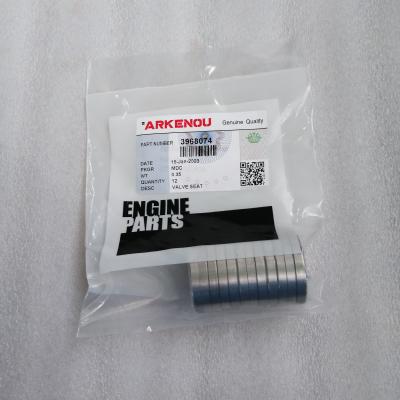 China 6CT Exhaust Valve Seat 3968074 Heat Resistant Excavator Engine Parts for sale