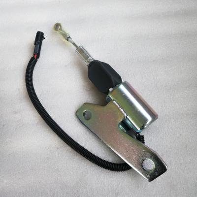 China 24V Fuel Shut Off Solenoid  3991625 for  6BT 5.9L for sale